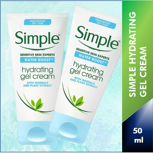 Simple Water Boost Hydrating Gel Cream 50ml | Shopee Singapore