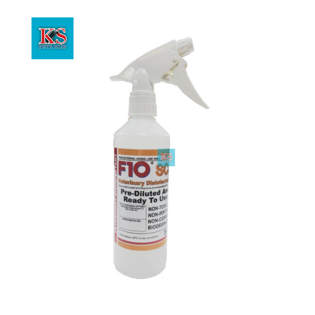 F10 SC Veterinary Disinfectant Pre-Diluted Ready To Use 500ml | Shopee ...