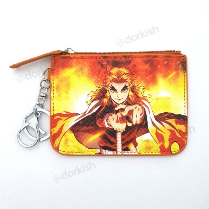 Demon Slayer Kimetsu no Yaiba Kyojuro Rengoku Ezlink Card Pass Holder ...
