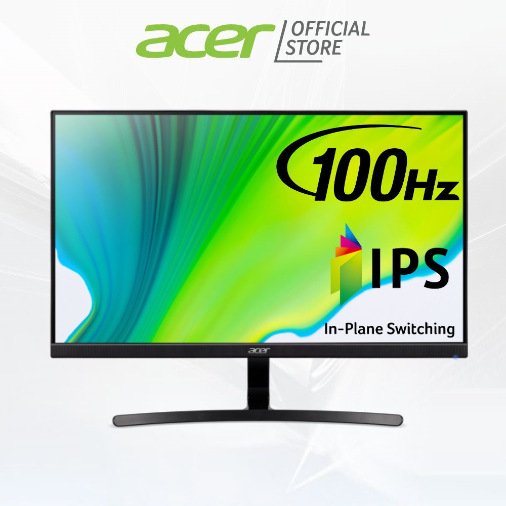 Acer K3 Series K243Y E 23.8-Inch FHD IPS Monitor with 100Hz Refresh ...