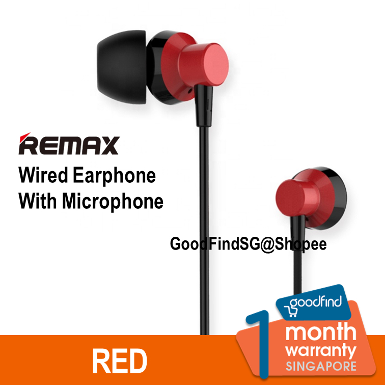 LOCAL SELLER REMAX Earphone With Mic RM 512 Earpiece Wired Zoom ...