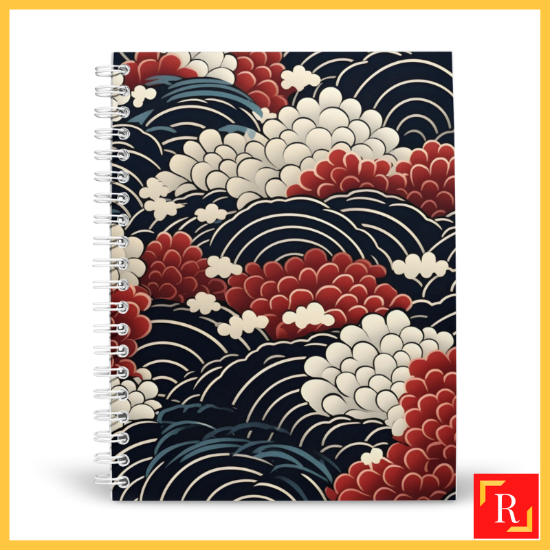 Spiral Notebook/Double Ring Notebook-(A4/A5 | Line/Blank | 80gsm ...