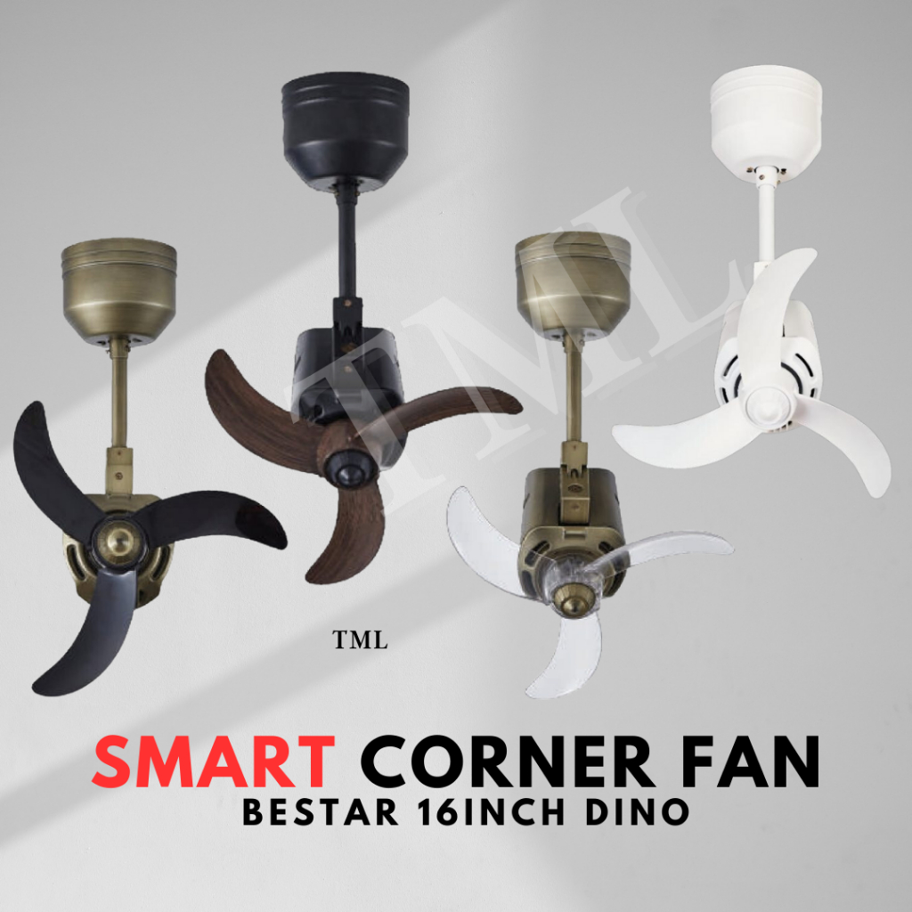 [WIFI Smart] Bestar Dino 16inch 16" Ceiling Corner Fan DC Motor ...