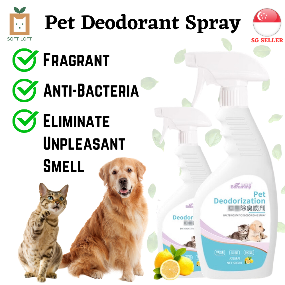 [SG SELLER] Pet Fresh Spray Pet Odor-Removing Spray Dog Cat Deodorant ...