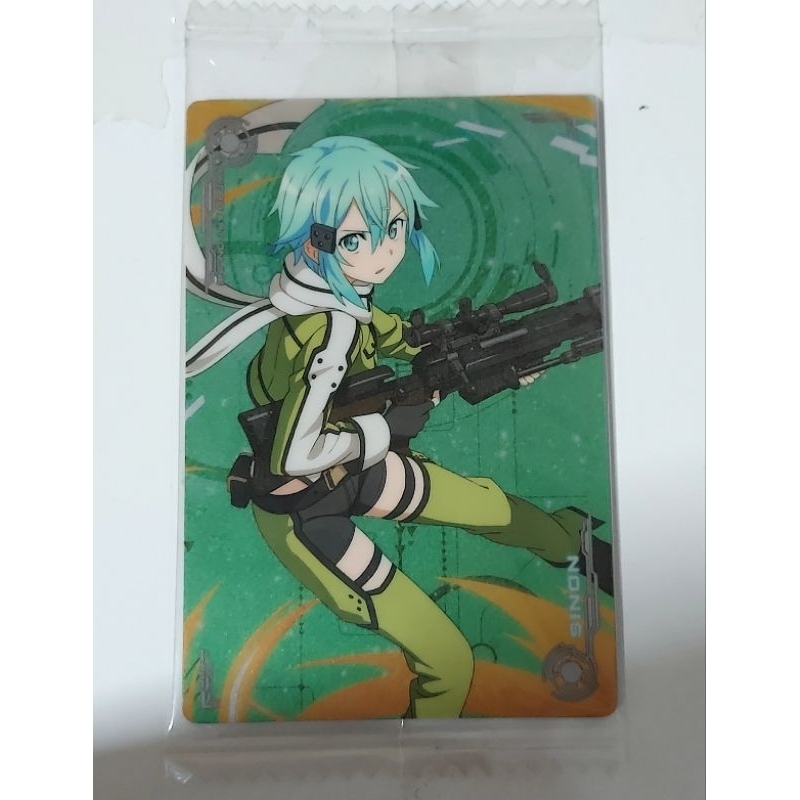 Sword art online sao sinon wafer bandai card | Shopee Singapore