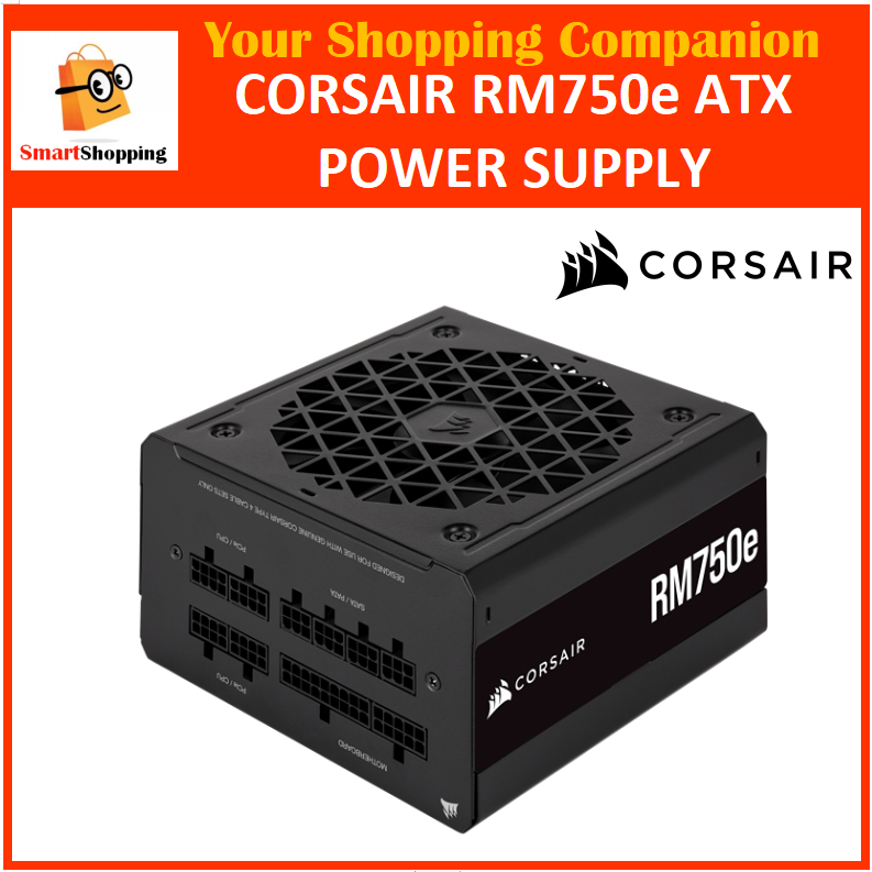 Corsair RM Series™ RM750e 750e 80 PLUS Gold Certified Fully Modular Low ...