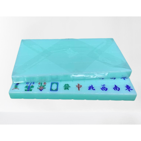 A1 Size All Green Colour Mahjong Set (Size 37mm) Free Delivery | Shopee ...