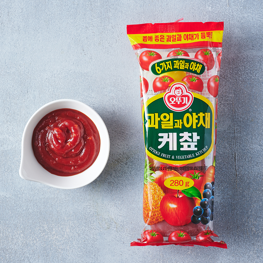 [Ottogi] Ottogi 1/2 Half Ketchup 280g 오뚜기 1/2 하프케찹 280g | Shopee Singapore