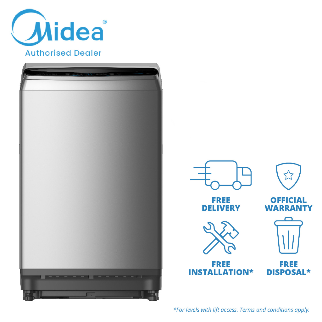 (Bulky) Midea 13Kg Top Load Washer (Health Guard Plus) MA200W130D ...