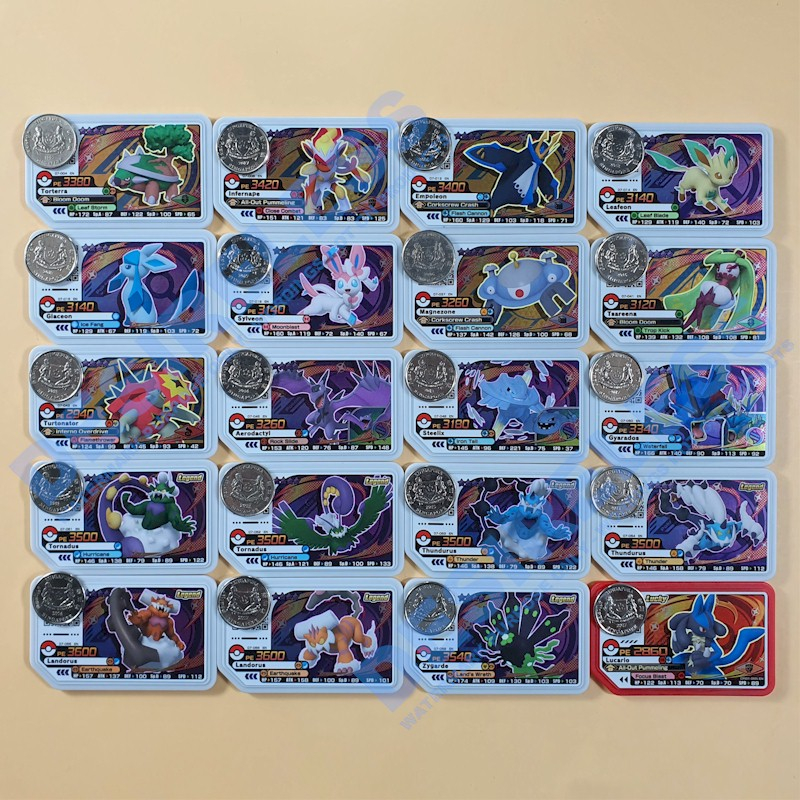 AUTHENTIC Pokémon Ga-Olé Legend Part 3 4* GENUINE Pokemon GaOle Volume ...