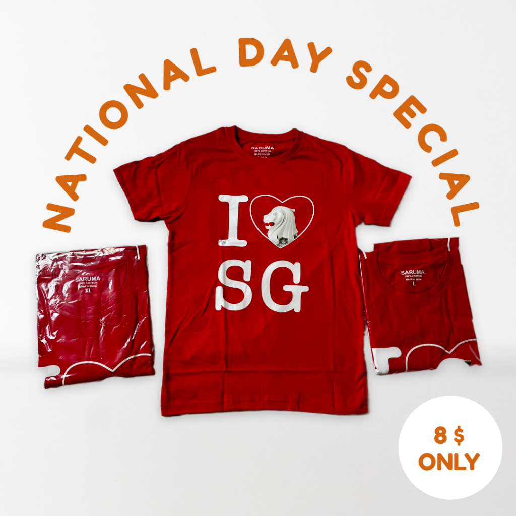 Ready Stock SG 2023 national day T-shirts /NDP parade outfits /Unisex ...