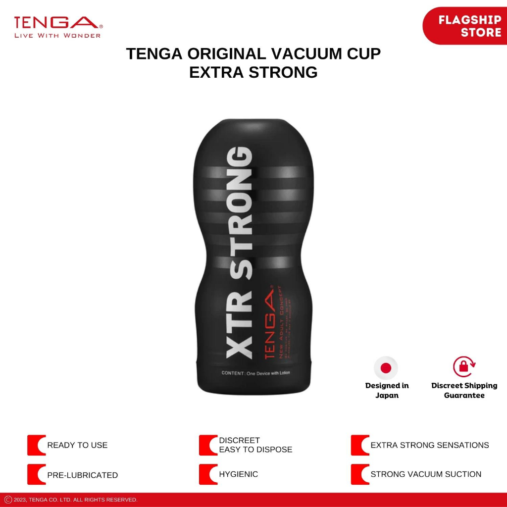Tenga - Original Vacuum Cup Extra Strong Male Sex Toy Mastubator Man ...