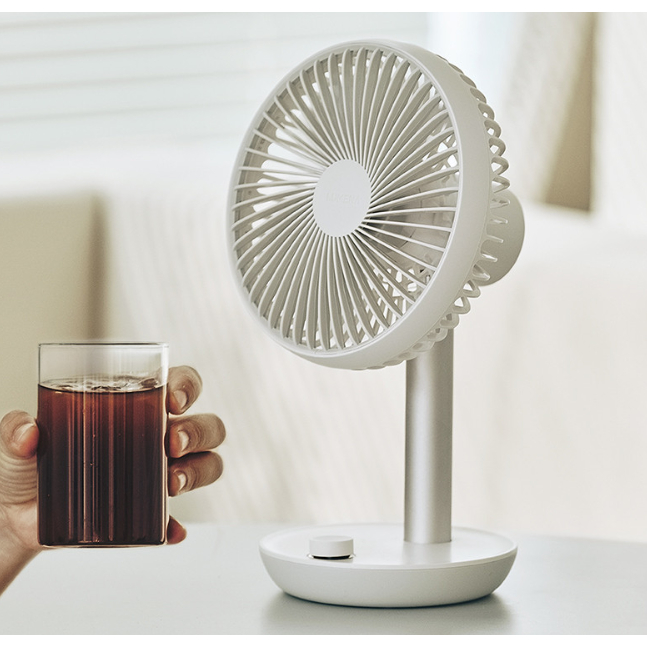 Lumena FAN STAND 3Z Desktop Wireless Fan, Small Fan Strong Wind ...