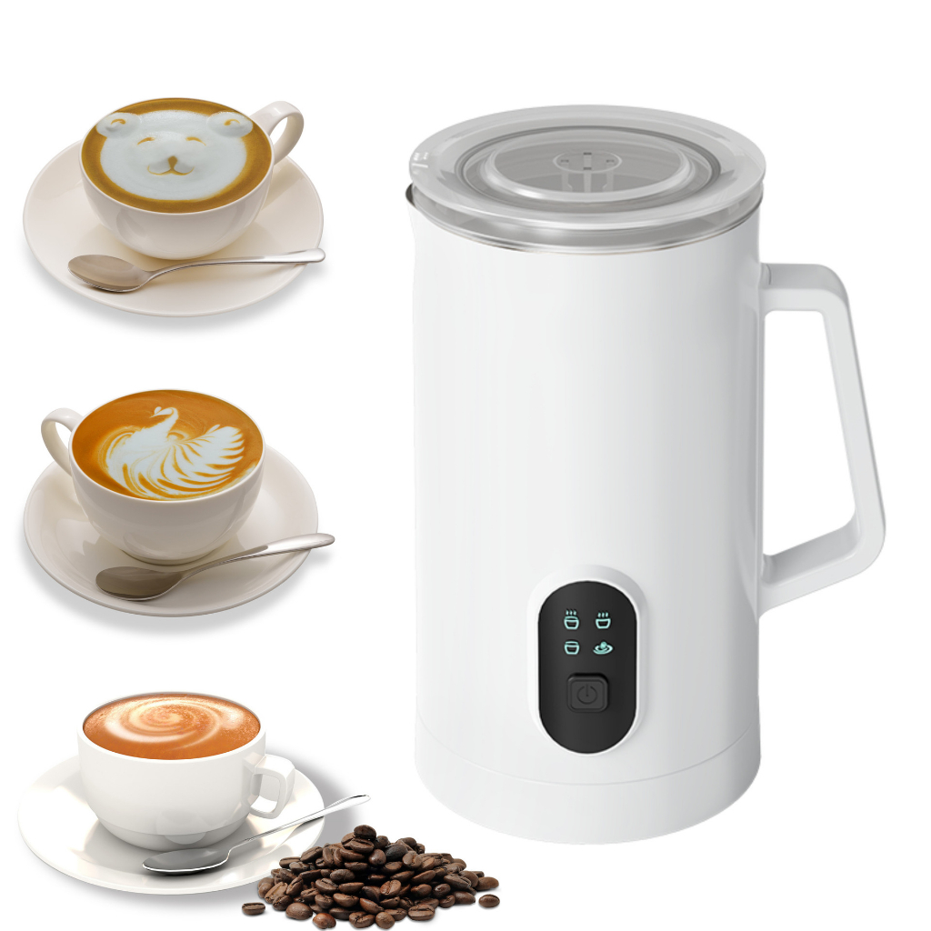 Automatic Hot and Cold Milk Foam for Latte, Foam Maker for Coffee, Hot ...