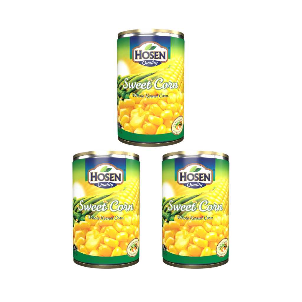 [Bundle of 3] Hosen Whole Kernel Corn, 400g | Shopee Singapore