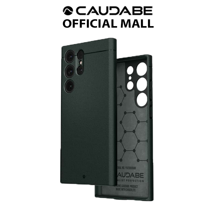 Caudabe Sheath Samsung Galaxy S23 Ultra Phone Case (Forest Green ...