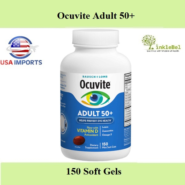 Ocuvite Eye Vitamin Adult 50+ | Shopee Singapore