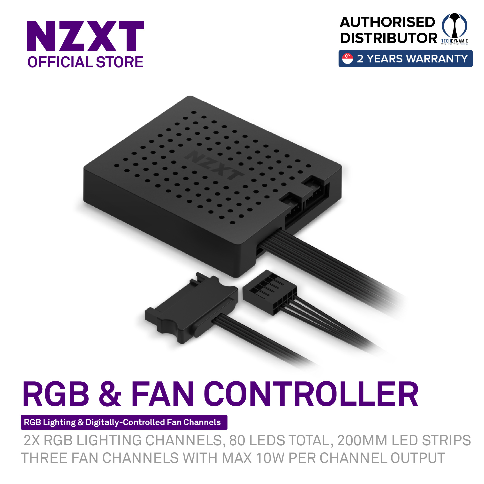 NZXT RGB & Fan Controller V1 / V2 | Shopee Singapore