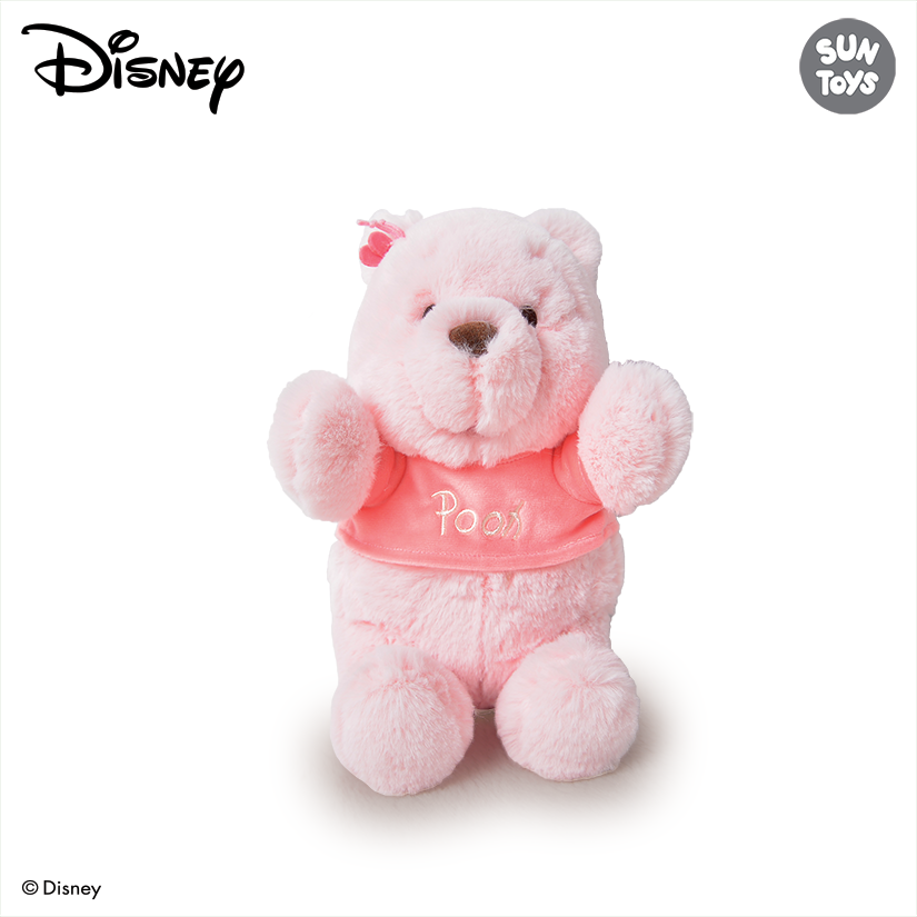 Disney 9" Pink Winnie the Pooh Plush | Shopee Singapore