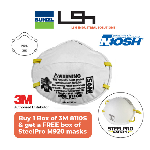 3M 8110S N95 (1 box - 20 pcs ) Expiry date: Dec 2026 | Shopee Singapore