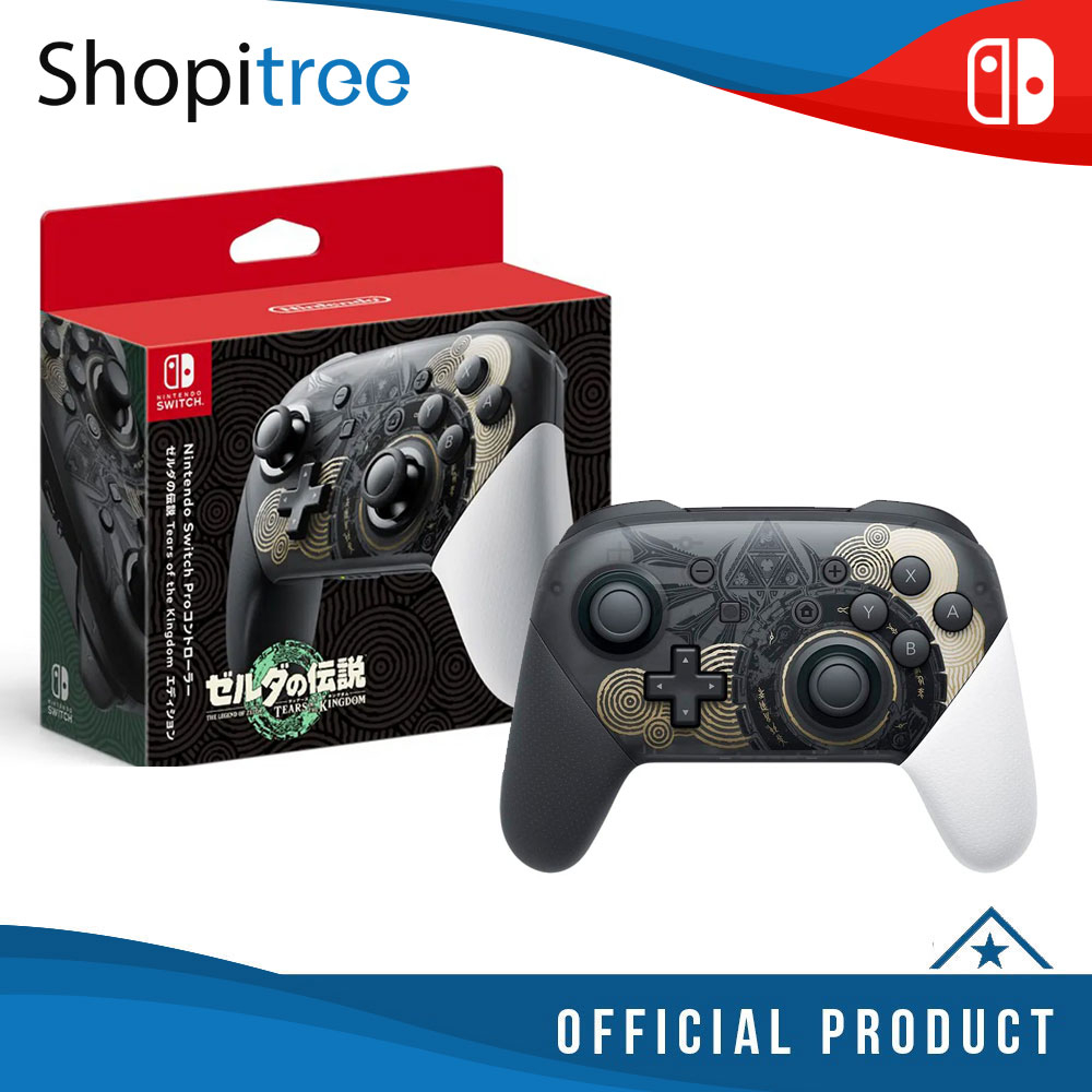 Nintendo Switch Official Pro Controller [The Legend of Zelda: Tears of ...