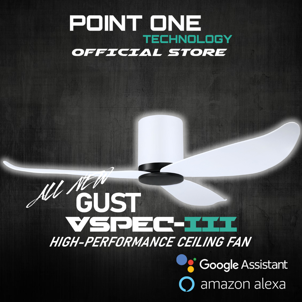 Point One Technology Gust VSPEC-III (38"/46"/54") Black + White 01 ...