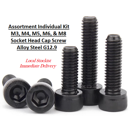 Assortment Individual Kit - Hexagon Socket Head Cap Screw Alloy Steel ...