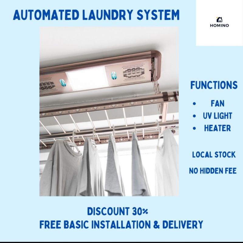 AUTOMATIC | SMART LAUNDRY SYSTEM + FREE BASIC INSTALLATION & DELIVERY ...