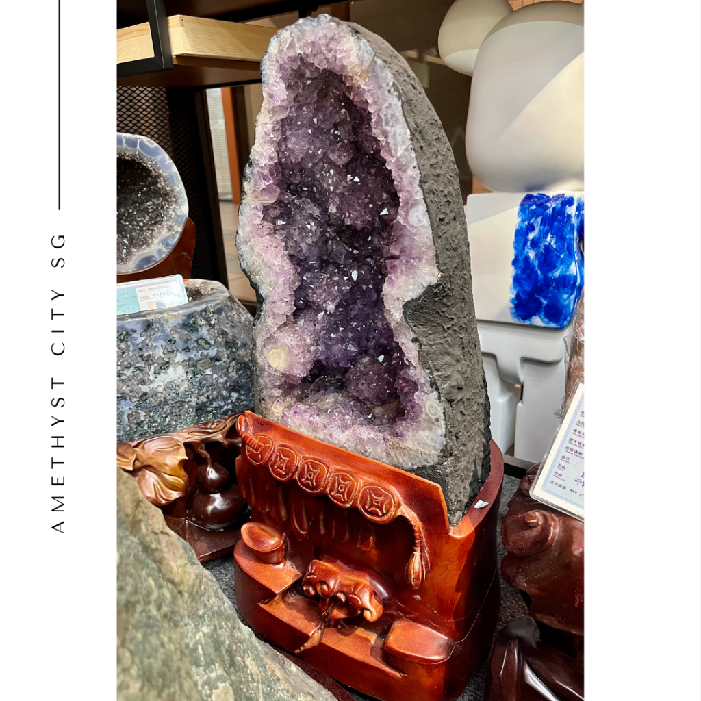 [🇸🇬 SG LOCAL] Amethyst 紫晶 Crystal Cave | Shopee Singapore