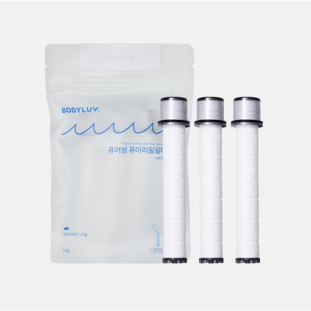 [Bodyluv] Puresome Pure Filter (for shower) 1box(3ea) | Shopee Singapore