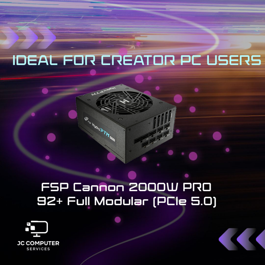 FSP Cannon 2000W PRO 92+ Full Modular PSU Power Supply | Shopee Singapore