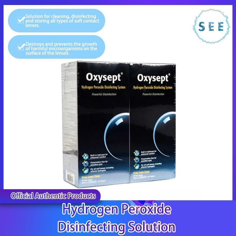 [Twin pack] OXYSEPT Contact Lens Multipurpose Solution For cleaning ...
