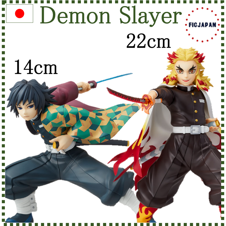 Direct From Japan 】Demon Slayer Giyu Tomioka & Kyojuro Rengoku figure ...