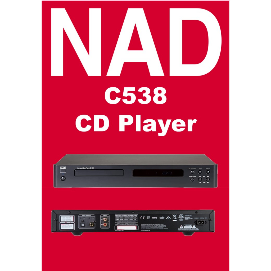 NAD C538 CD Player | Shopee Singapore