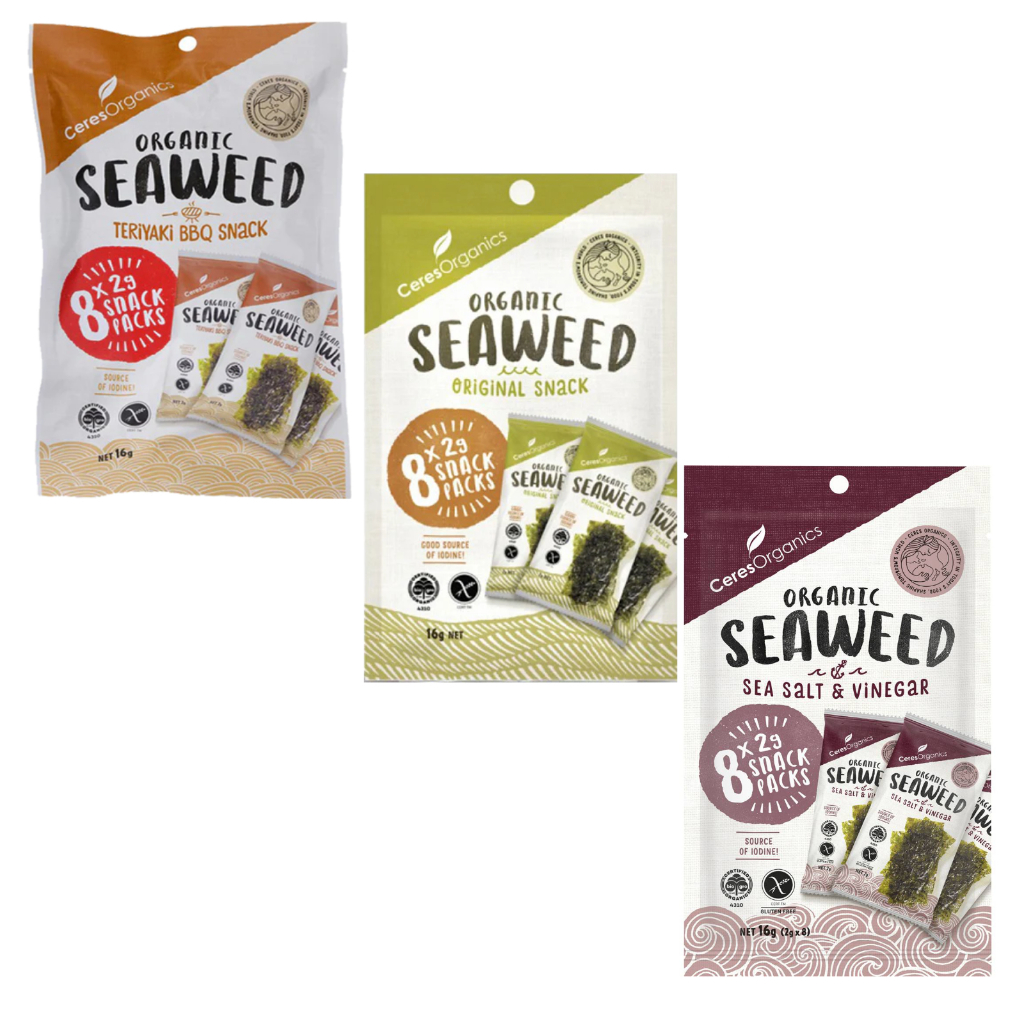 [ Mix & Match ] Ceres Organics Roasted Seaweed Multi-Pack Snack - by ...