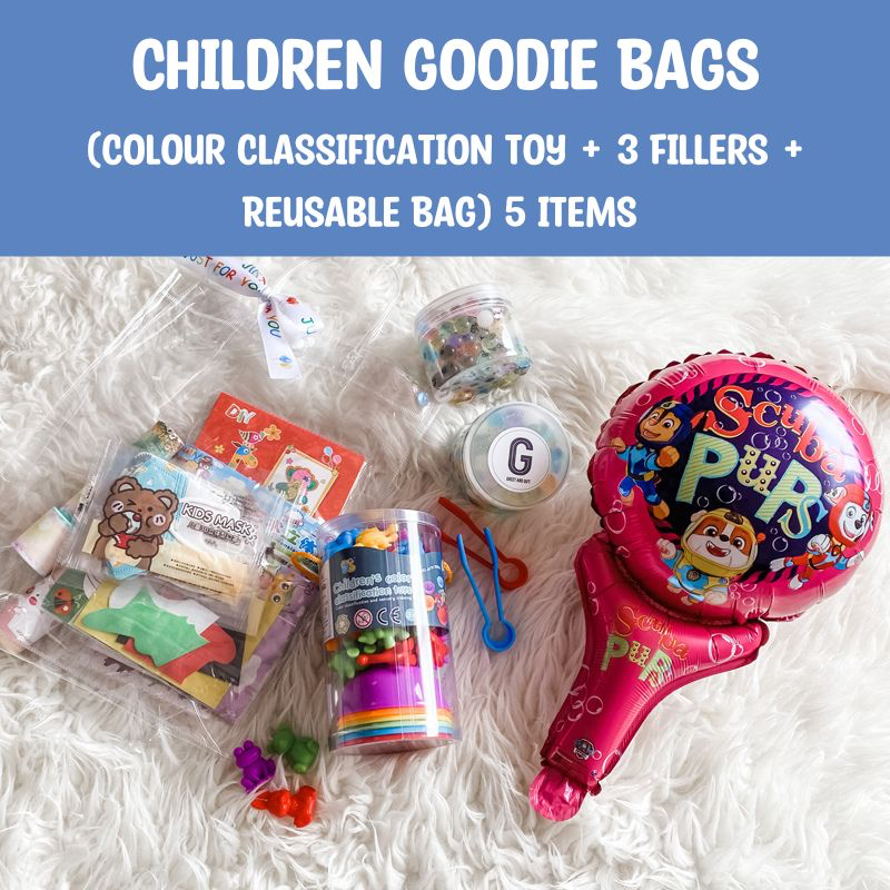 Pre-packed Children Goodie Bags For PreSchool Birthday Party ...