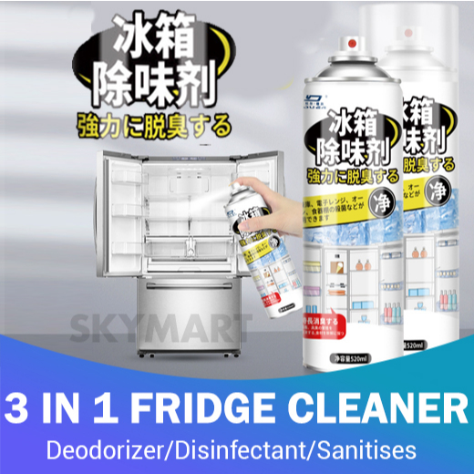 Refrigerator Cleaner l Fridge Cleaner l Deodorant l Odor Removal Fridge ...