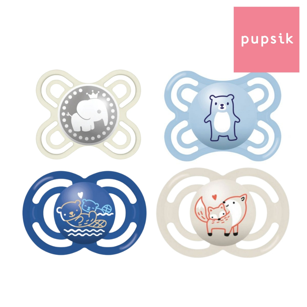 MAM Perfect Start Pacifier with Case, 1pk - 0 to 16M+ (12 Assorted ...