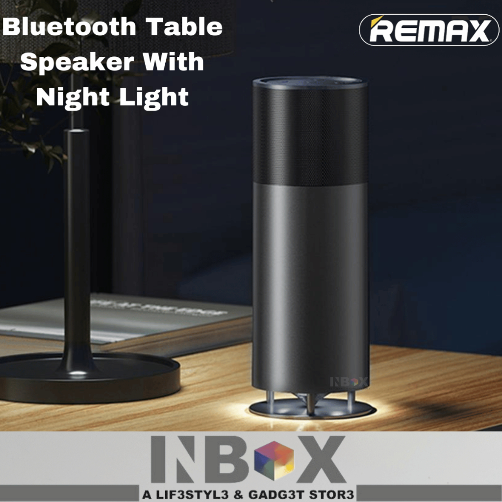 Remax 3027 Bluetooth Table Speaker With Night Light | Shopee Singapore