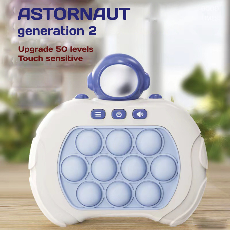 Pop It Quick Push Bubbles Electronic Children Handheld Stress Relief ...