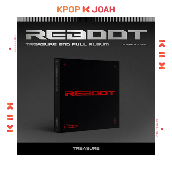 TREASURE [REBOOT] 2nd Full Album (DIGIPACK Ver. ) | Shopee Singapore