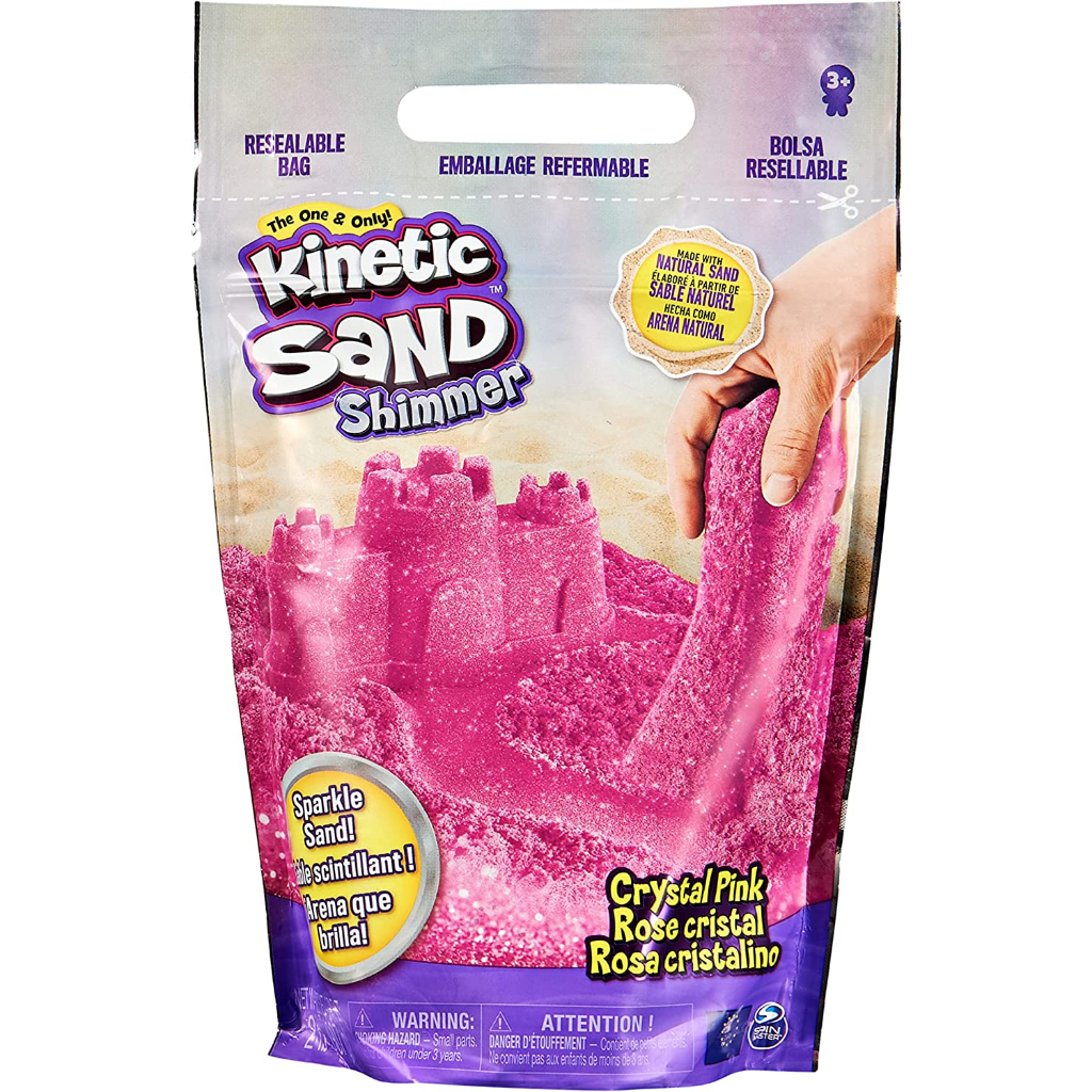 CLEARANCE Kinetic Sand Shimmering Play Sand - Crystal Pink | Shopee ...