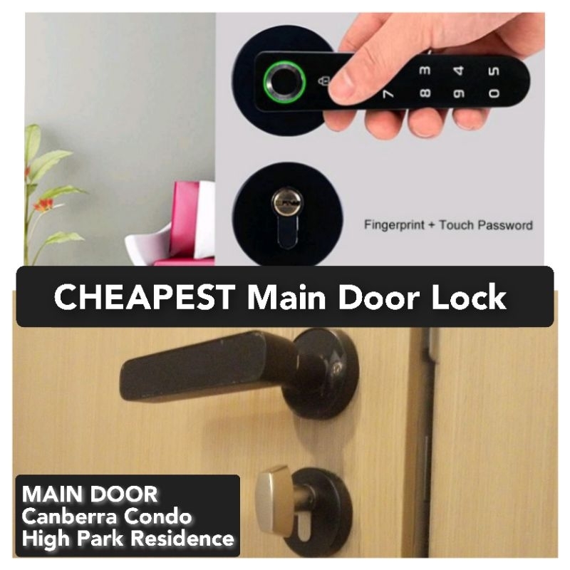 Digital Main Room Door Lock | Shopee Singapore