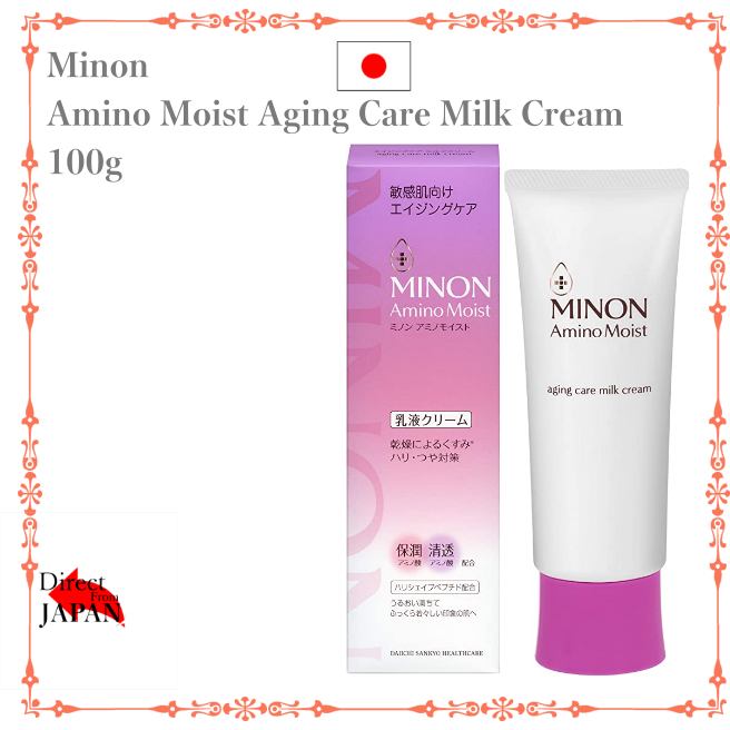 Minon Amino Moist Aging Care Milk Cream 100g | Shopee Singapore