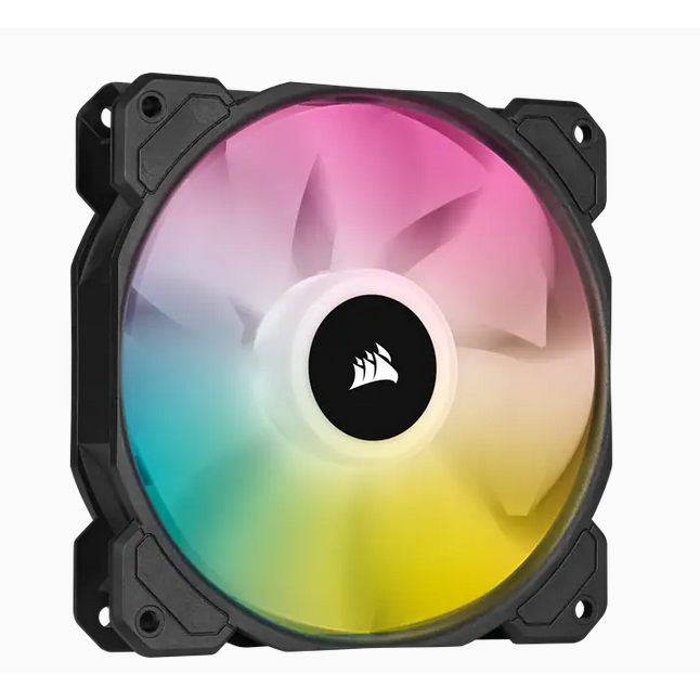 Corsair iCUE SP120 RGB ELITE Performance 120mm PWM Fan — Single Pack ...
