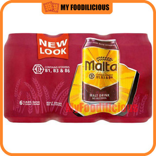 Malta Malt Can Drink 6 x 320ml | Shopee Singapore
