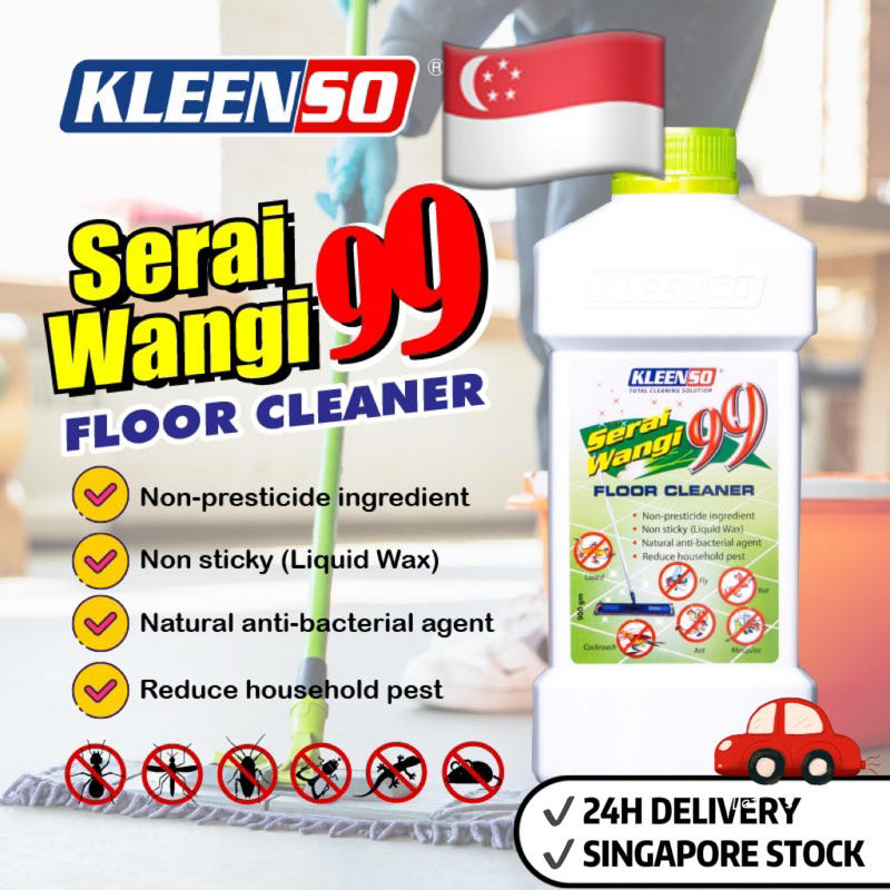KLEENSO Serai Wangi 99 Lemongrass Floor Cleaner (Concentrate Pest ...