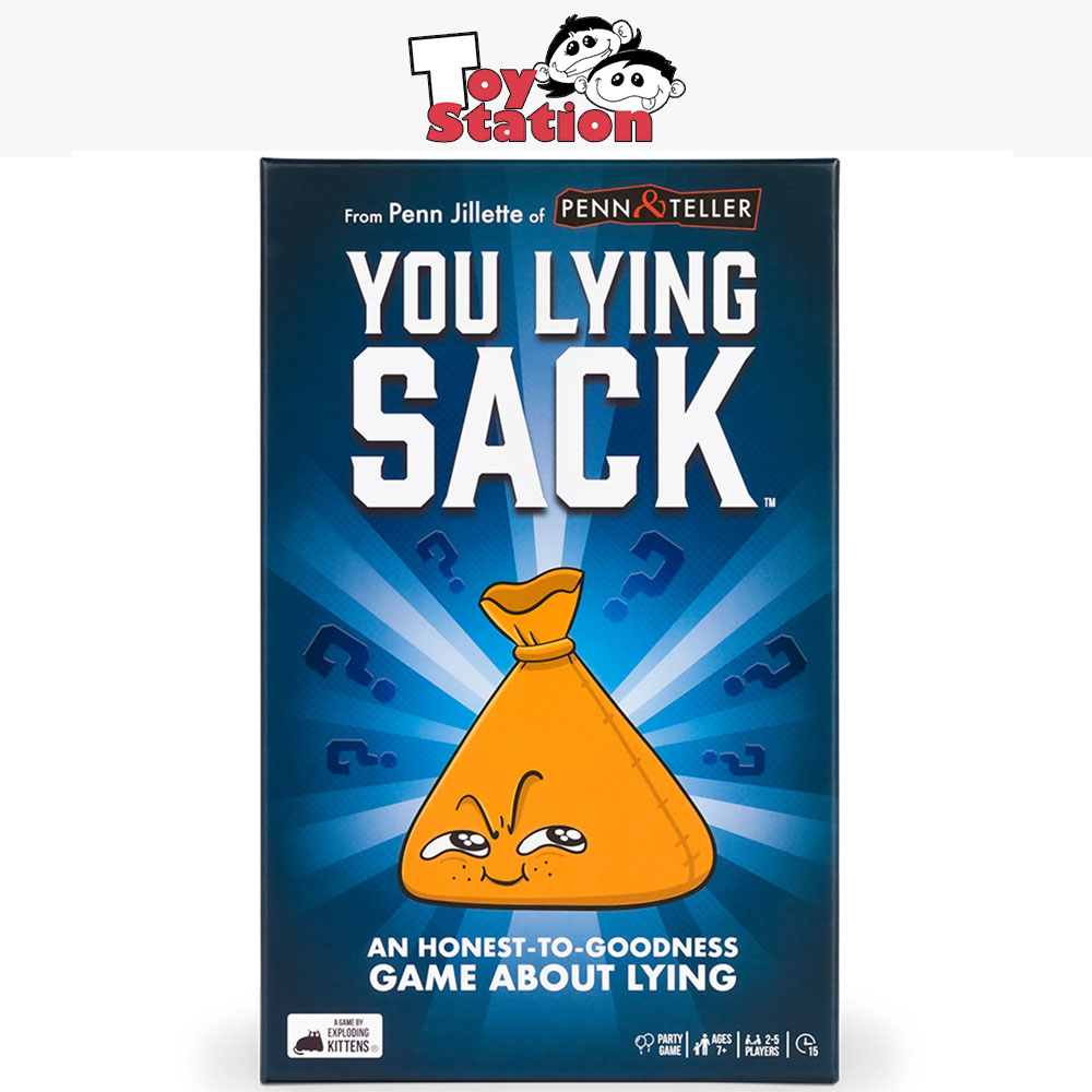 Authentic You Lying Sack Card Game by Exploding Kittens | Shopee Singapore