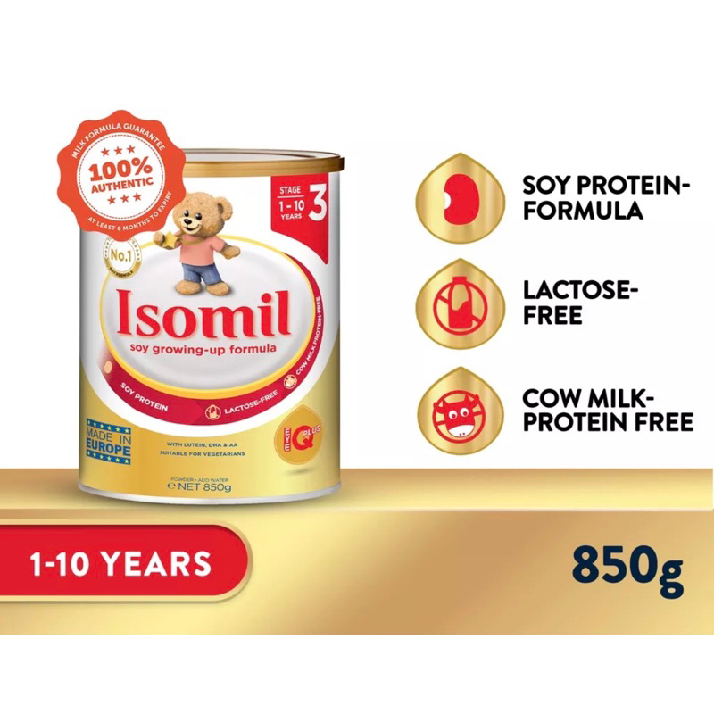Isomil® Soy Growing-up Formula Stage 3 | Shopee Singapore