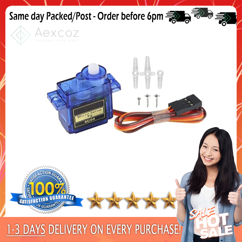 🔥[READY STOCK Local Seller]🔥 SG90 9g Mini Micro Servos Digital Servo ...